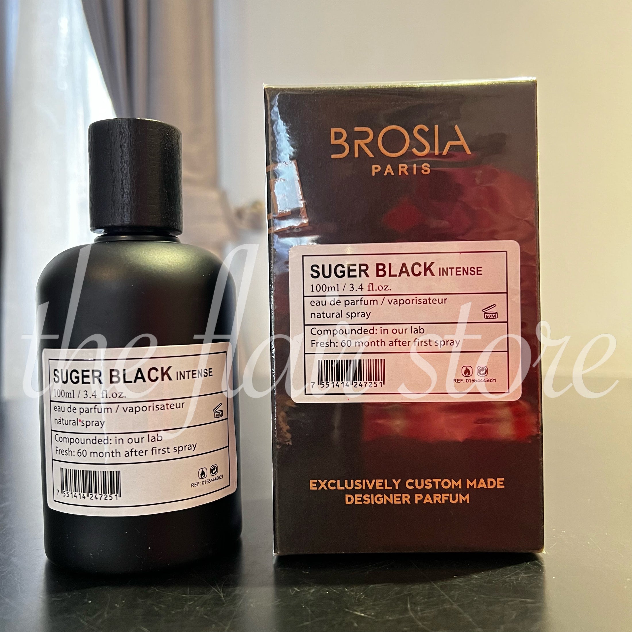 BROSIA SUGER BLACK INTENSE 100ml EDP – THE FLAIR STORE
