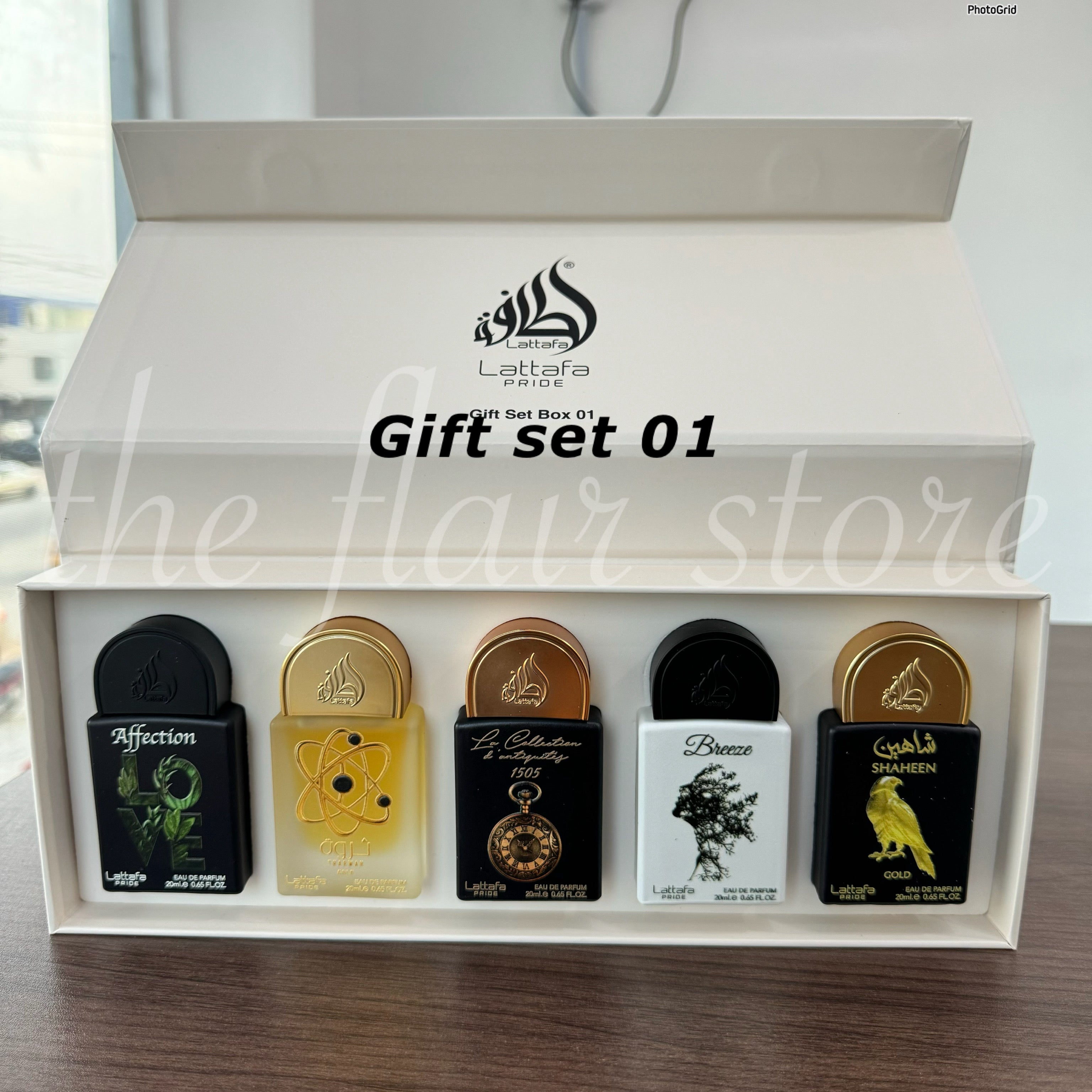 LATTAFA PRIDE MINIATURE SET (20ml x5) – THE FLAIR STORE
