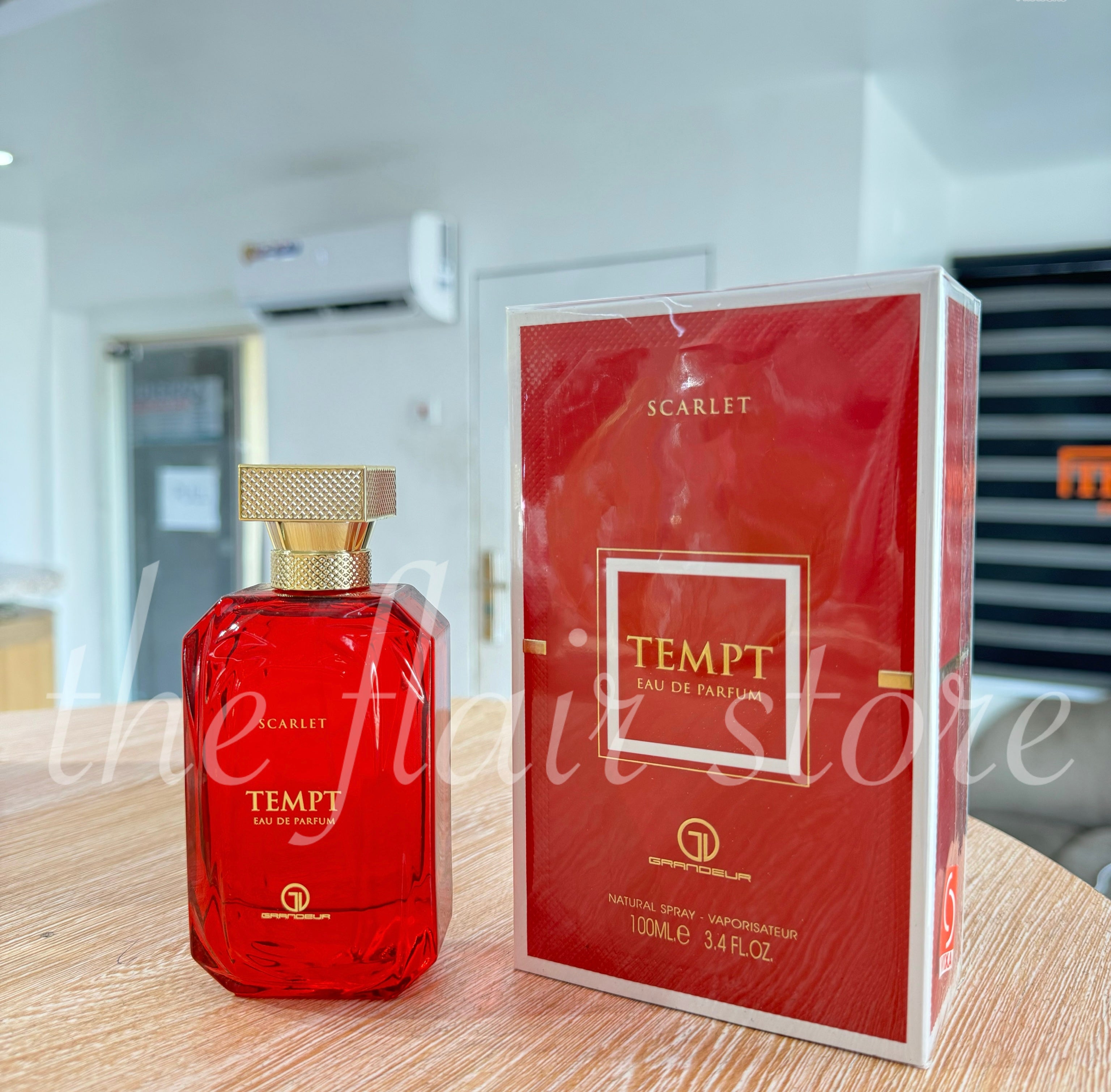 SCARLET TEMPT 100ml EDP – THE FLAIR STORE